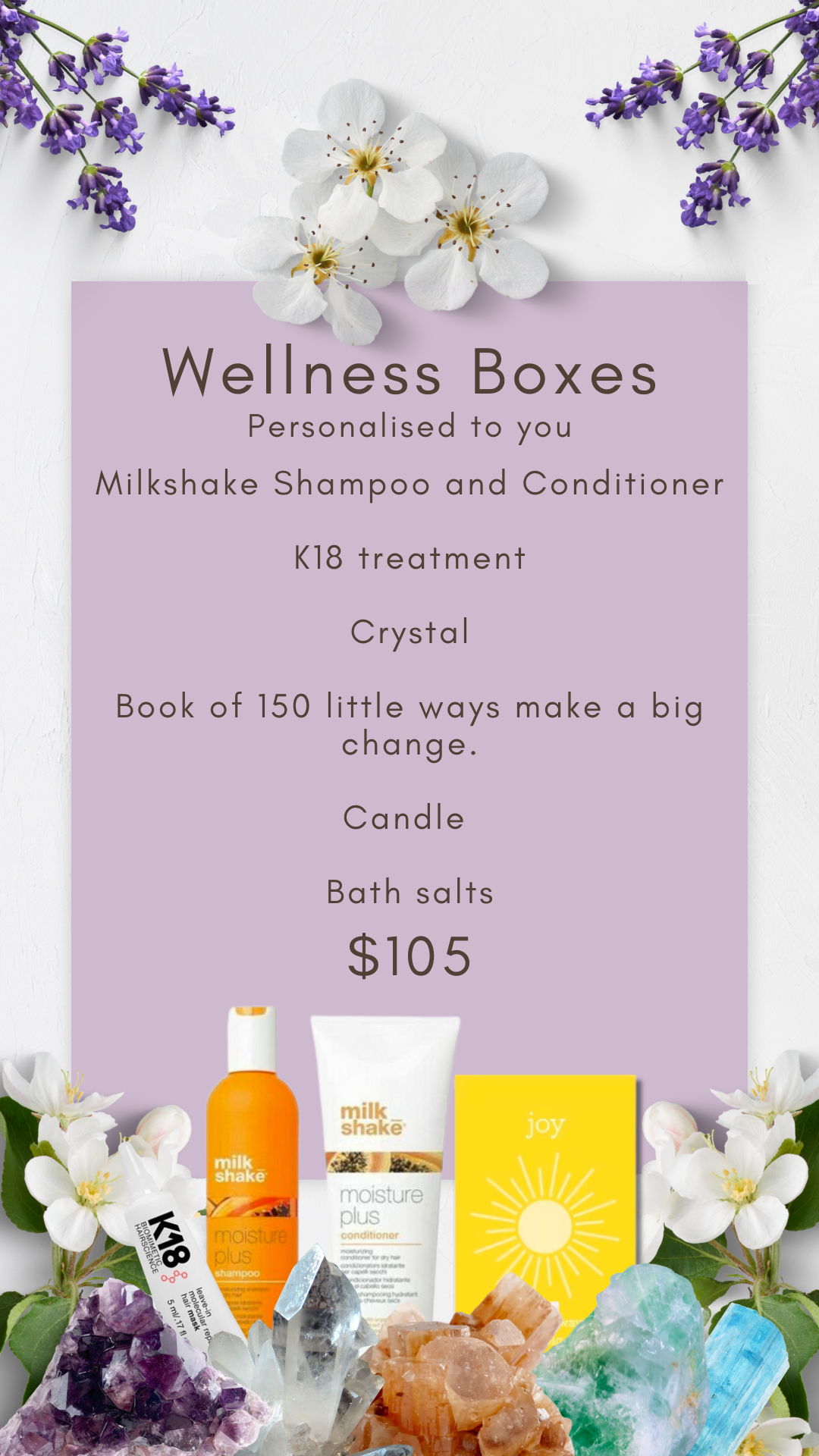 Personalised Wellness Box | Studio G Hair Design